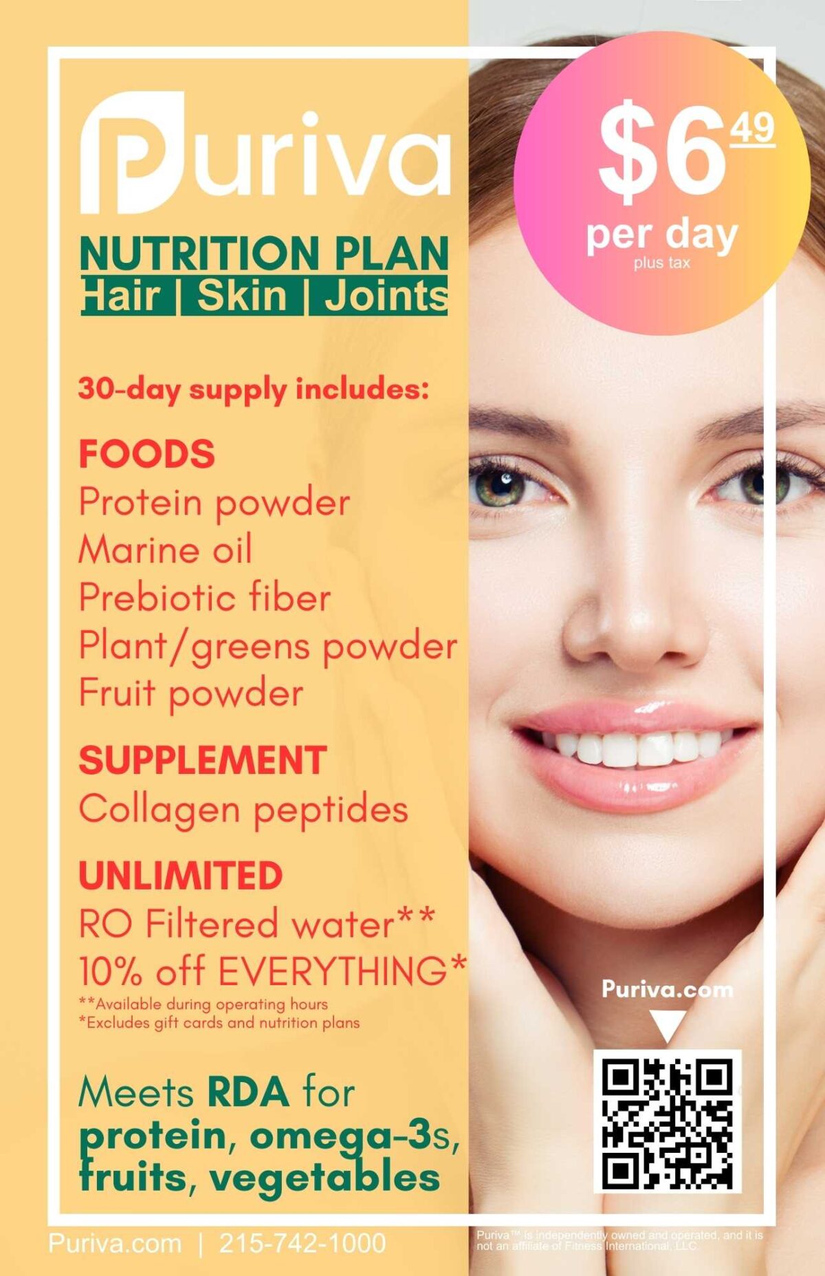 Nutrition Plans - Puriva Nutrition